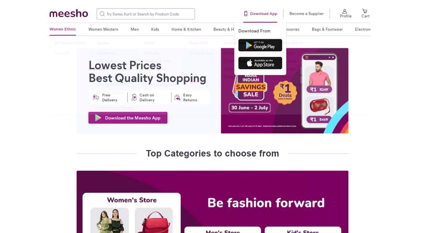 Intensive Marketing Strategies & Business Model of Meesho 2024